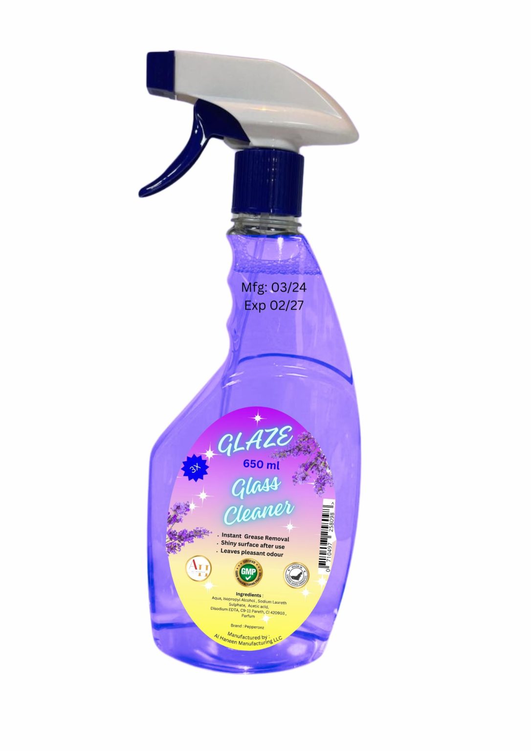 Glaze Glass Cleaner - Pepperonz